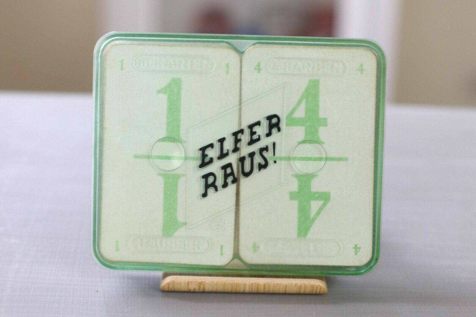 Elfer raus! Kartenspiel Vintage antik alt Hausser Spiele - Twinka ...